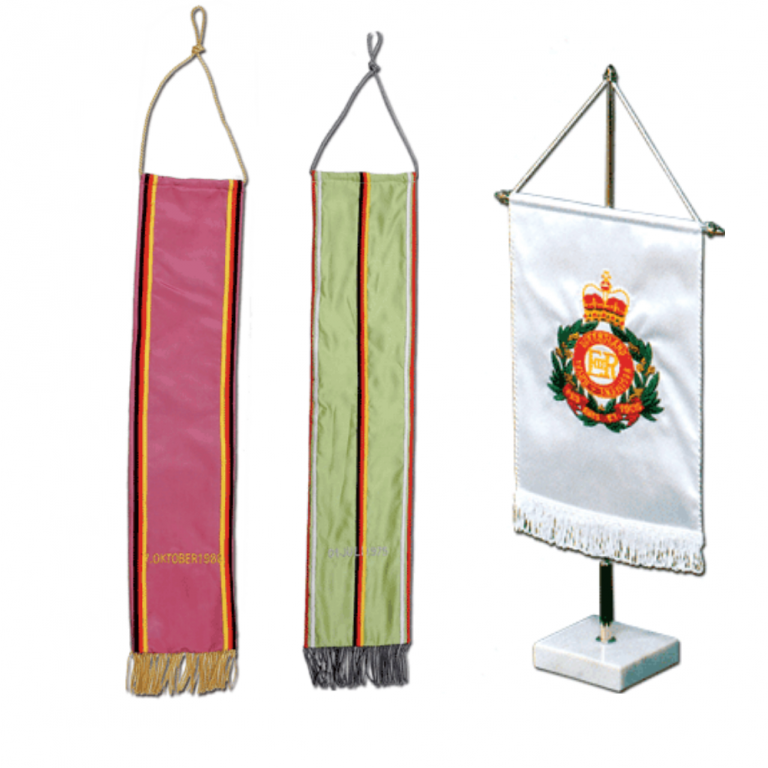 Machine Embroidered Fanions - Legion Enterprises